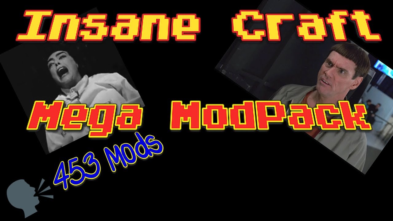 Insane Craft Mega ModPack - YouTube