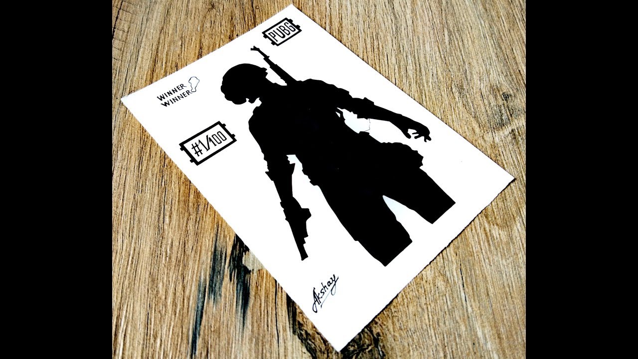 PUBG | How To Draw Pubg Main Character | PlayerUnknown's Battlegrounds ...