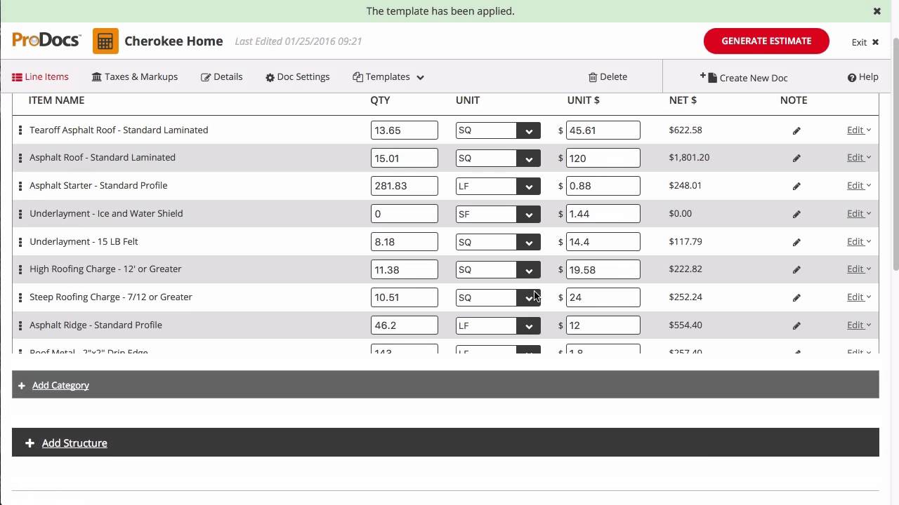 How to create and edit templates in ProDocs - YouTube