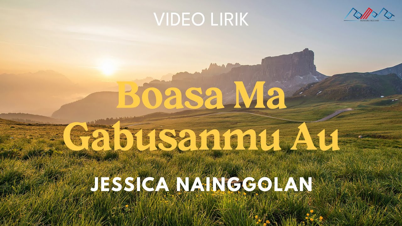 Jessica Nainggolan - Boasa Ma Gabusanmu Au (Video Lirik) - YouTube