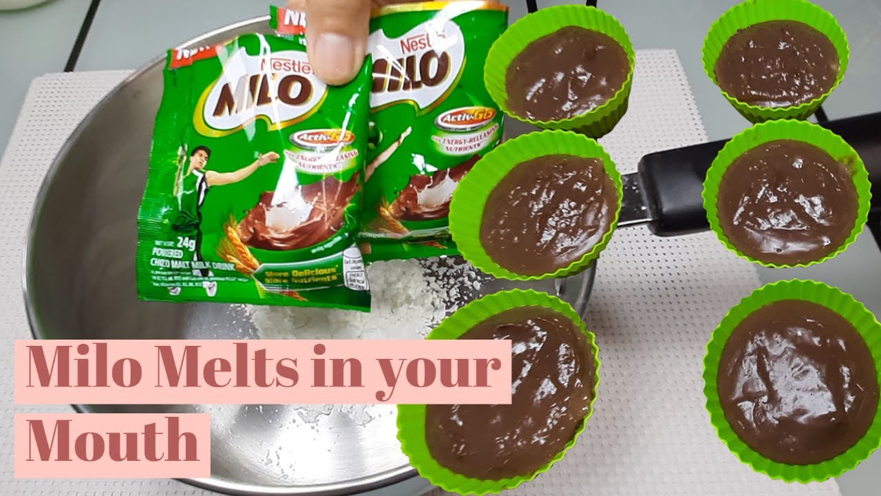 Easy Dessert to Make at Home | Milo Pudding | How to Make Milo Dessert ...