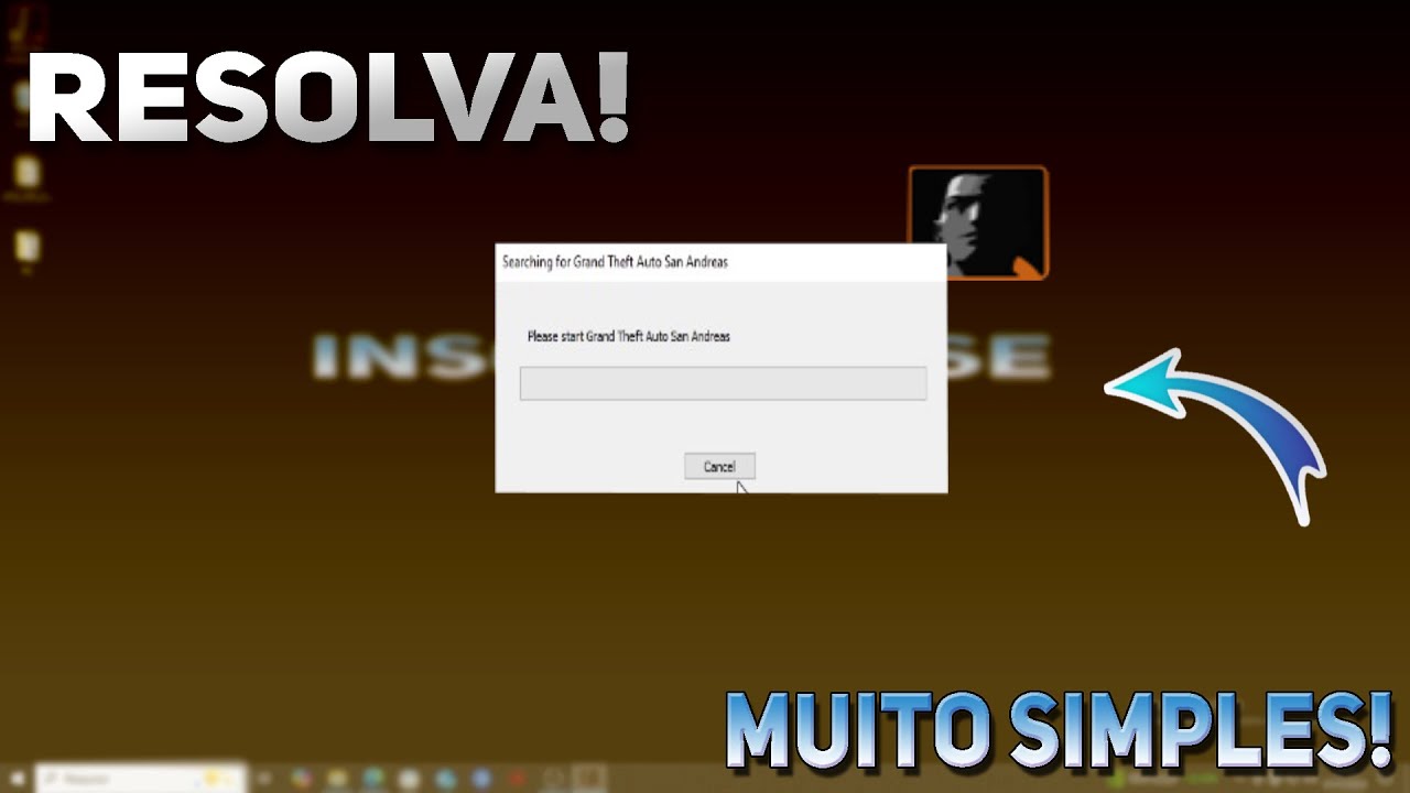 COMO RESOLVER ERRO Please Start Grand Theft Auto Error | Aqui Está a ...