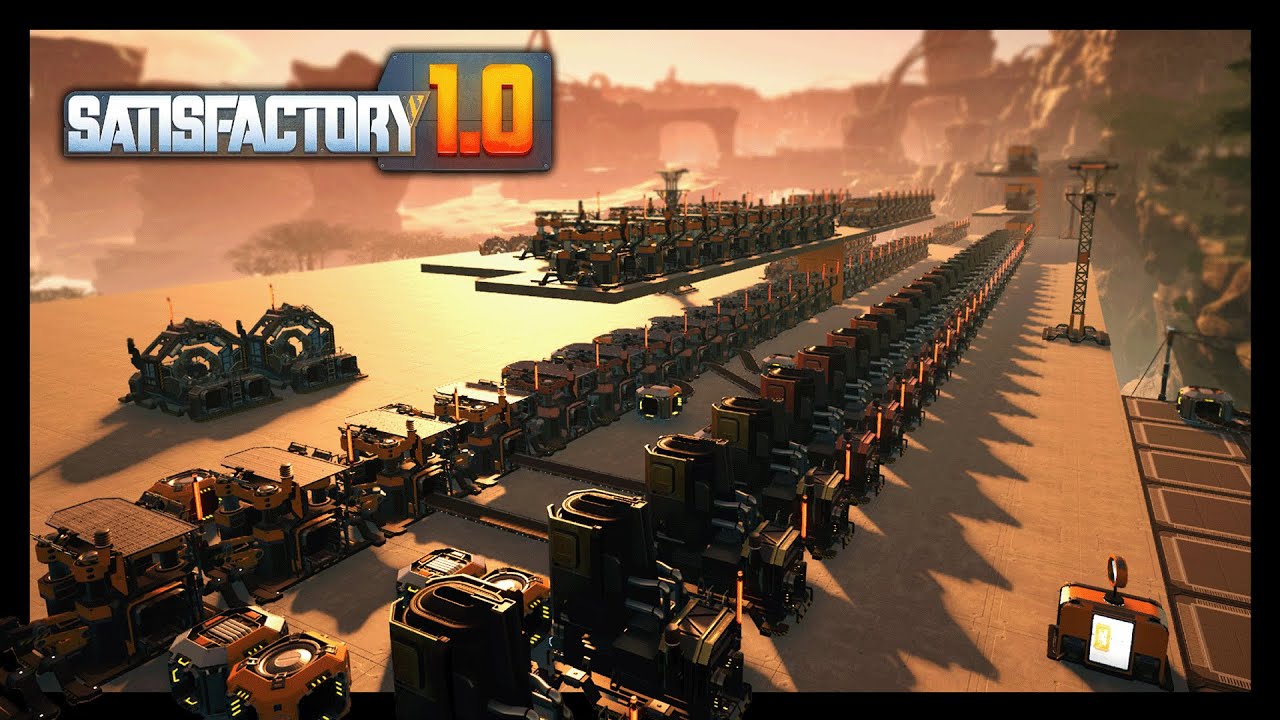 Building Our First BIG Factory! | Satisfactory 1.0 ep: 20 - YouTube
