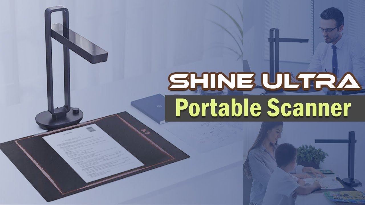 World's Most Comfortable & Portable Scanner || CZUR Shine Ultra Scanner ...
