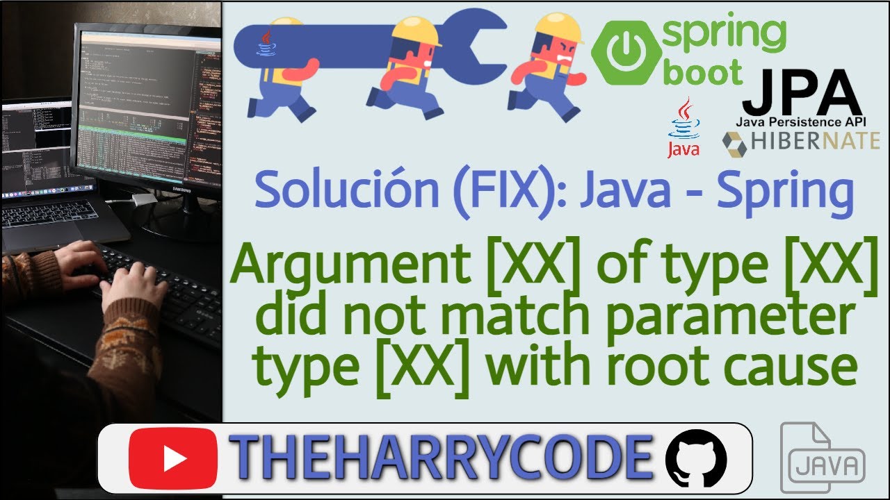 Solución (FIX): Java - Spring JPA: Argument [X] of type [X] did not match parameter type [X ...