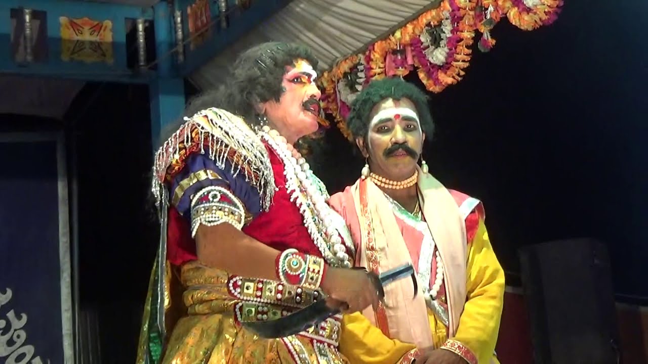 Yakshagana -- Tulu - Sarpa Sambandha - 24 - Kadaba - Aruva-Kulashekar ...
