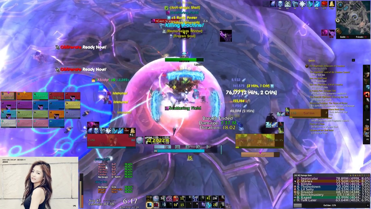 Pretty Standard vs. Gul'Dan World First Normal - YouTube
