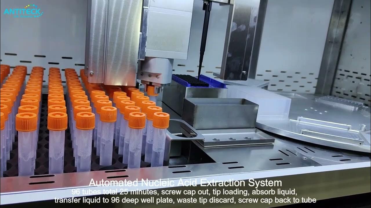 Automated Nucleic Acid Extraction System - PCR Workstation For Nucleic ...