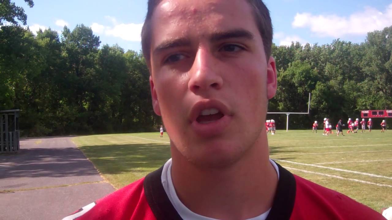 Assumption quarterback Tim Doyle - YouTube