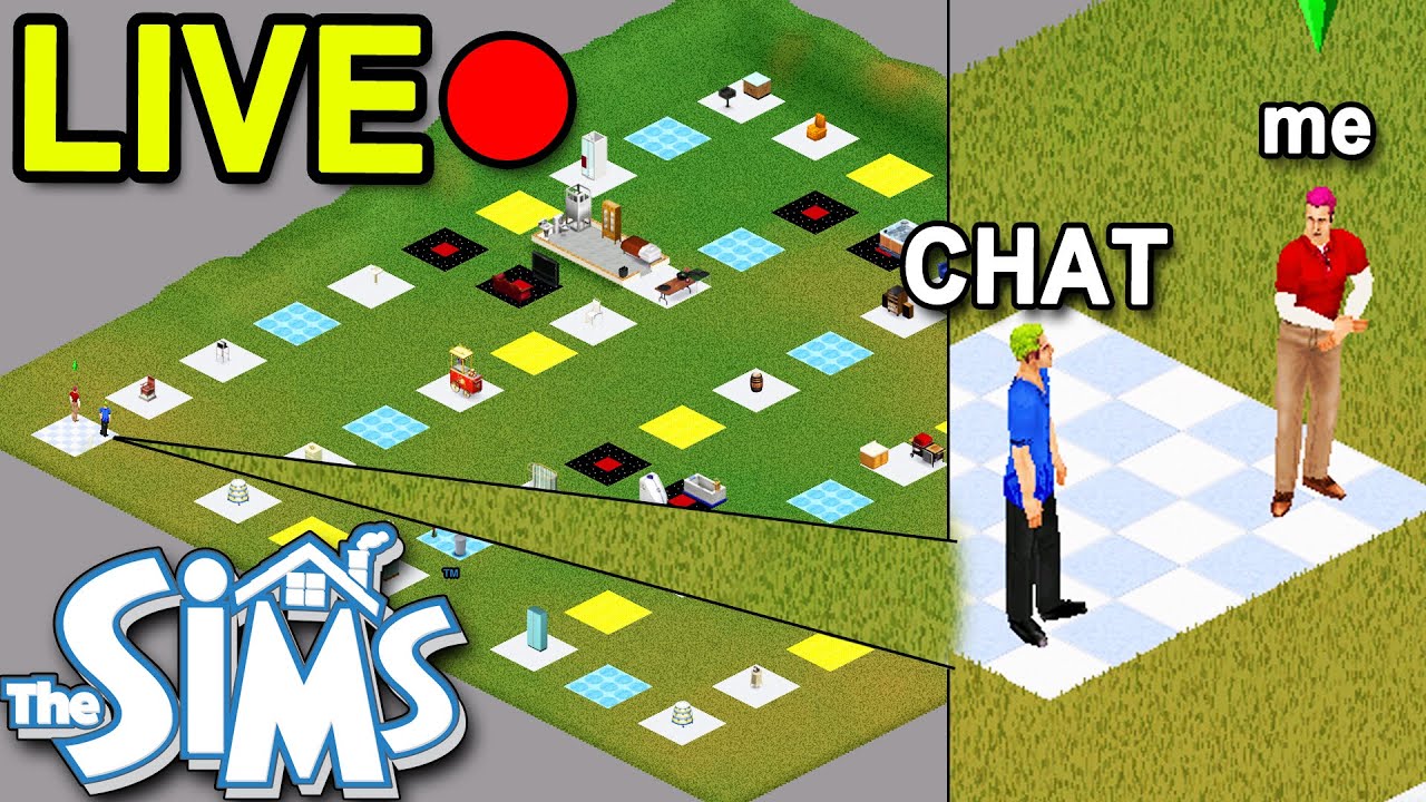 Sims 1 BOARD GAME TYTAR vs CHAT, LIVE! 2/11/25 - YouTube