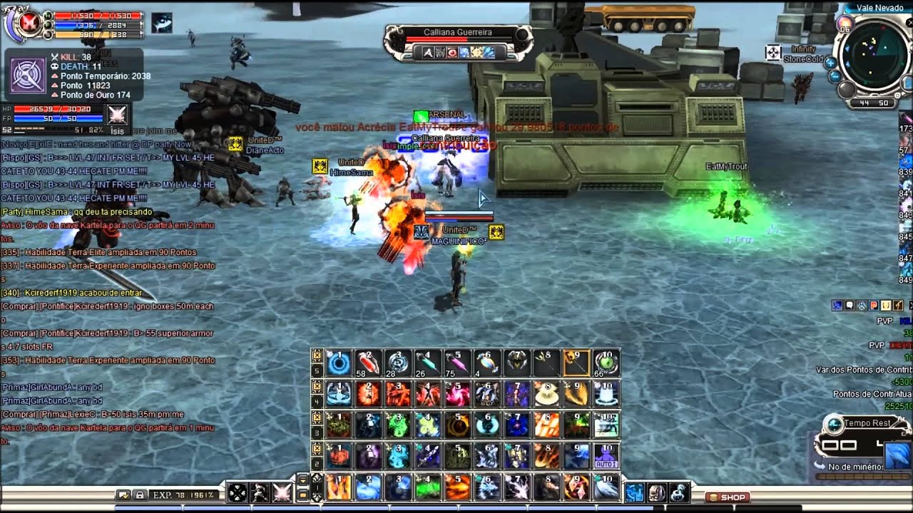 RF Online Pvp Ether Server Titan O inicio - YouTube