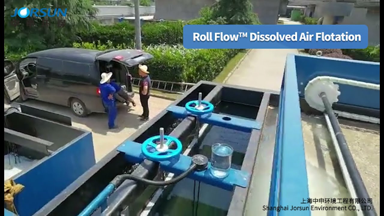 Dissolved air flotation-Roll Flow DAF-JORSUN expert of DAF&Lamella ...