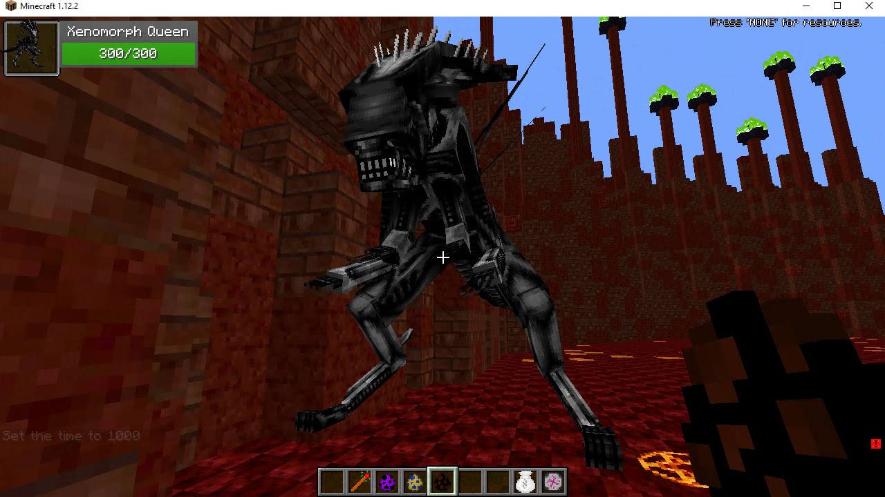 Minecraft Predalien Queen Dave Dorman On AvPR Predalien Alien Vs.