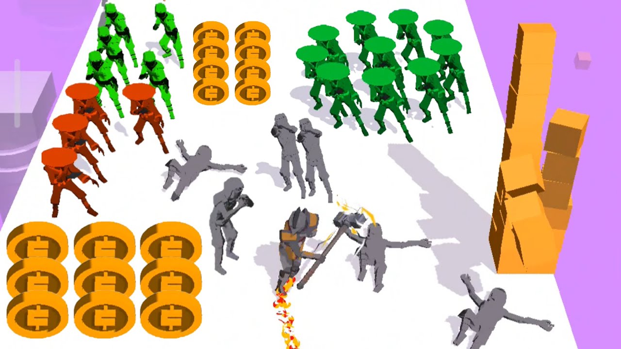 Crowd Master 3D Lvl 234 & 235 Android Gameplay Walkthrough - YouTube