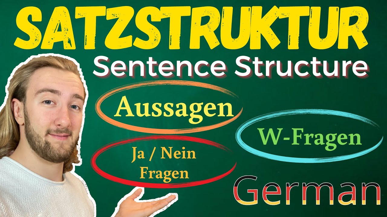 Learn German Easy | Sentence Structure | Satzstruktur | Part 1 | German ...