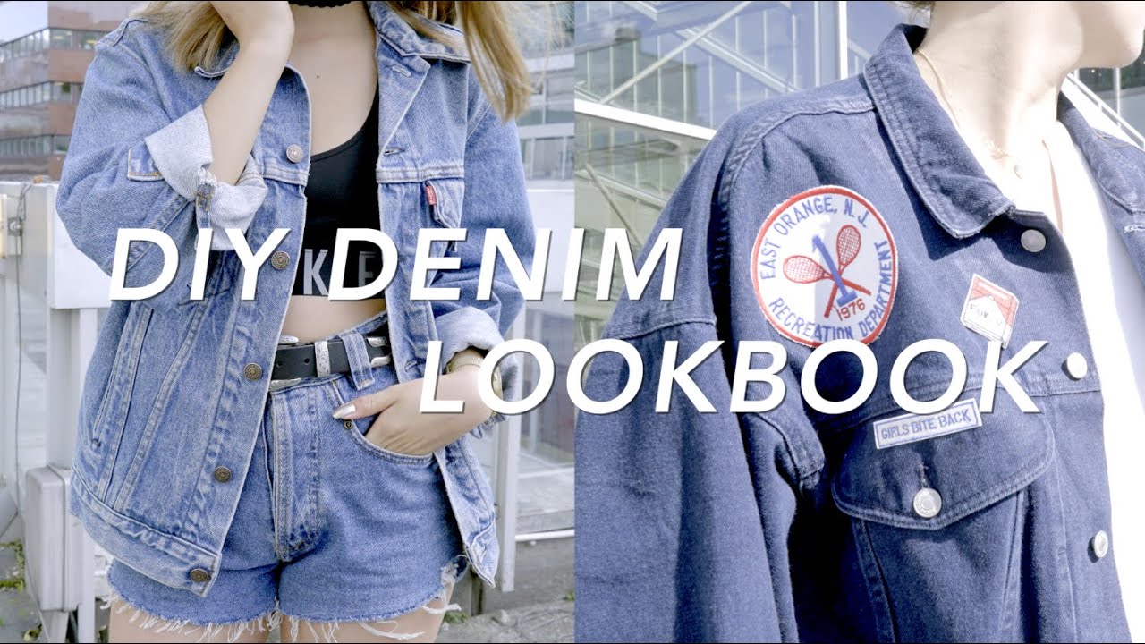 DIY Denim Lookbook - YouTube