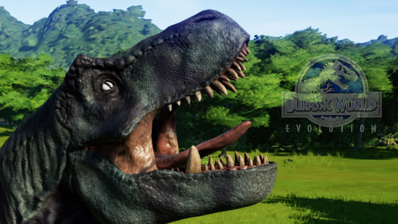 LA NUEVA TIRANOSAURIO REX COLMILLO SE ADUEÑA DEL PARQUE DE DINOSAURIOS ...