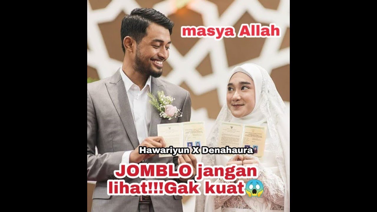 Hawariyun x Dena haura || Pernikahn Terbaperr 2020 - YouTube