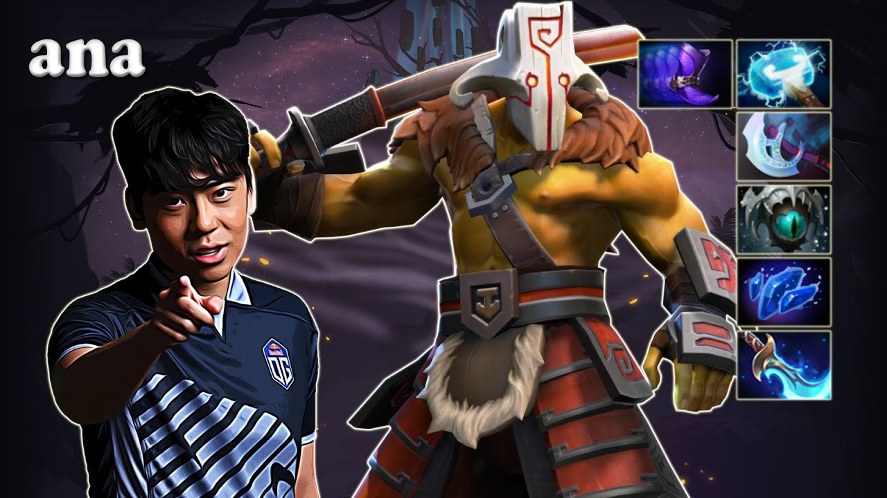 ana - Juggernaut Safelane | Dota 2 7.31d Gameplay - YouTube