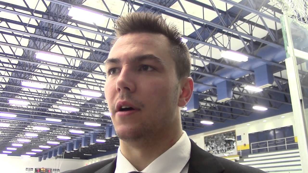 Alaska Hockey Mercyhurst Post-Game Interviews - 10/26/13 - YouTube