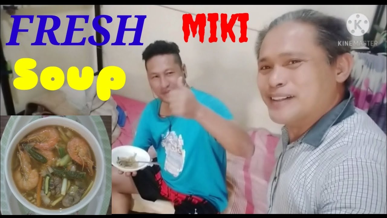HOW TO COOK FRESH MIKI SOUP - YouTube