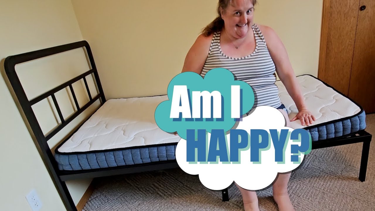BOUGHT A BED AND FRAME OFF AMAZON UNBOXING & REVIEW - YouTube