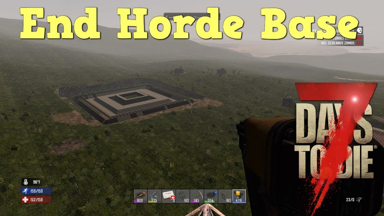 7 Days to Die | PS4 | End Horde Base pt 1 | S2 EP49 - YouTube
