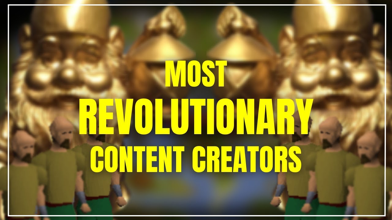 Old School RuneScape's Most Revolutionary Content Creators - YouTube
