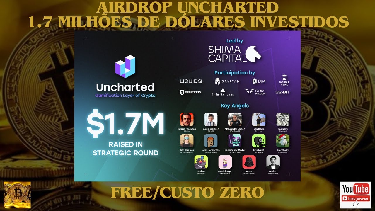 Uncharted - Airdrop de um Ecossistema GameFi que teve 1.7 Milhões de ...
