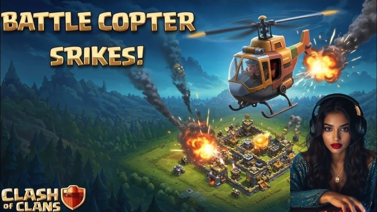 Insane Battle Copter Gameplay in Builder Base! | Clash of Clans ...
