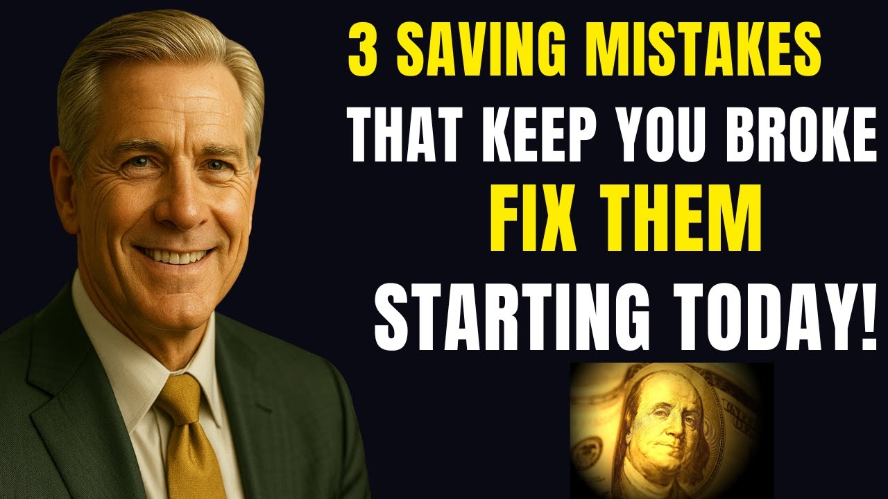 3 Saving Mistakes That Keep You Broke – And How to Fix Them - YouTube