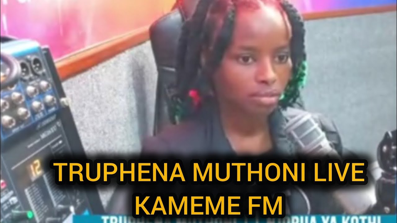 TRUPHENA MUTHONI LIVE Kameme Fm With Wakirumba & Gathemba ||Njorua Ya ...