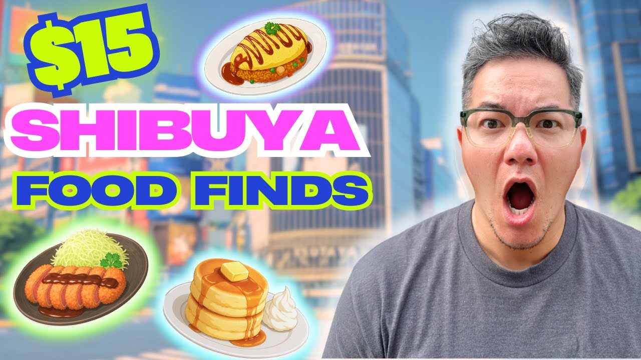 Budget Shibuya Food Guide: INSANE $15 Food Finds in Tokyo - YouTube