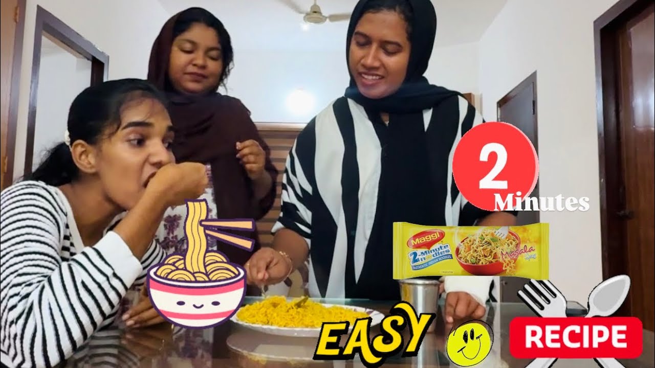 2 Minutes maagi Noodles Recipe😂🍜 | New Recipe | Easy Recipe | Maggi ...