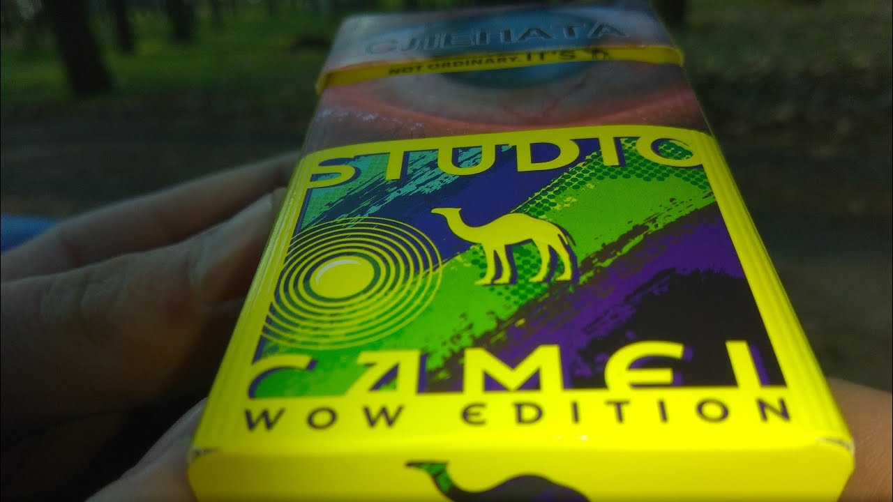 Обзор на сигареты CAMEL STUDIO WOW EDITION. - YouTube