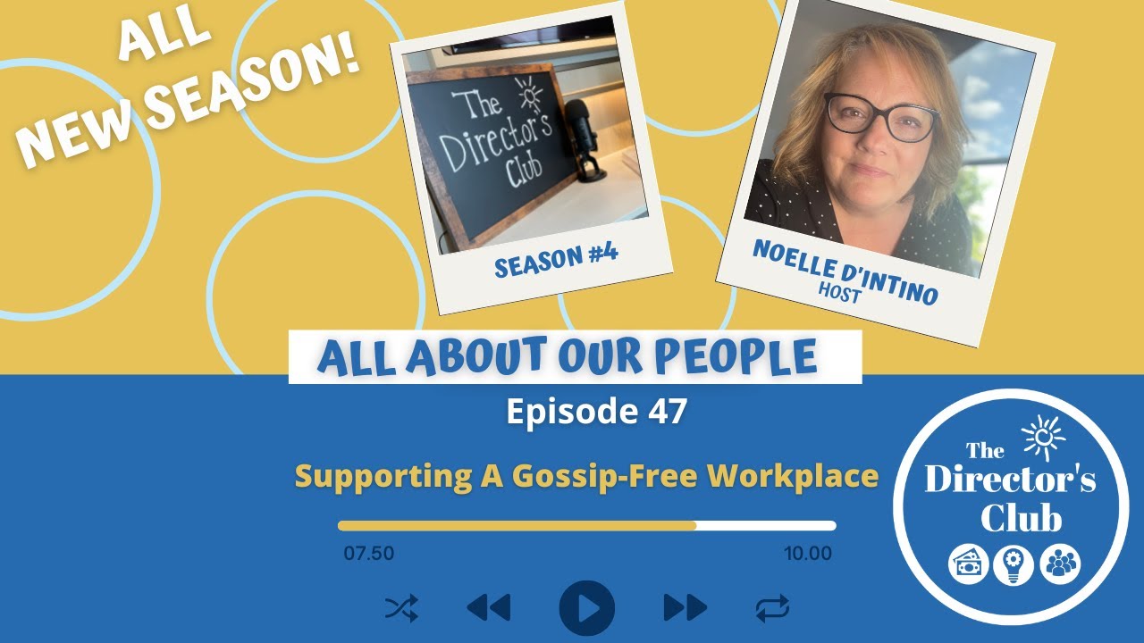 Supporting A Gossip Free Workplace At Your Child Care Center - YouTube