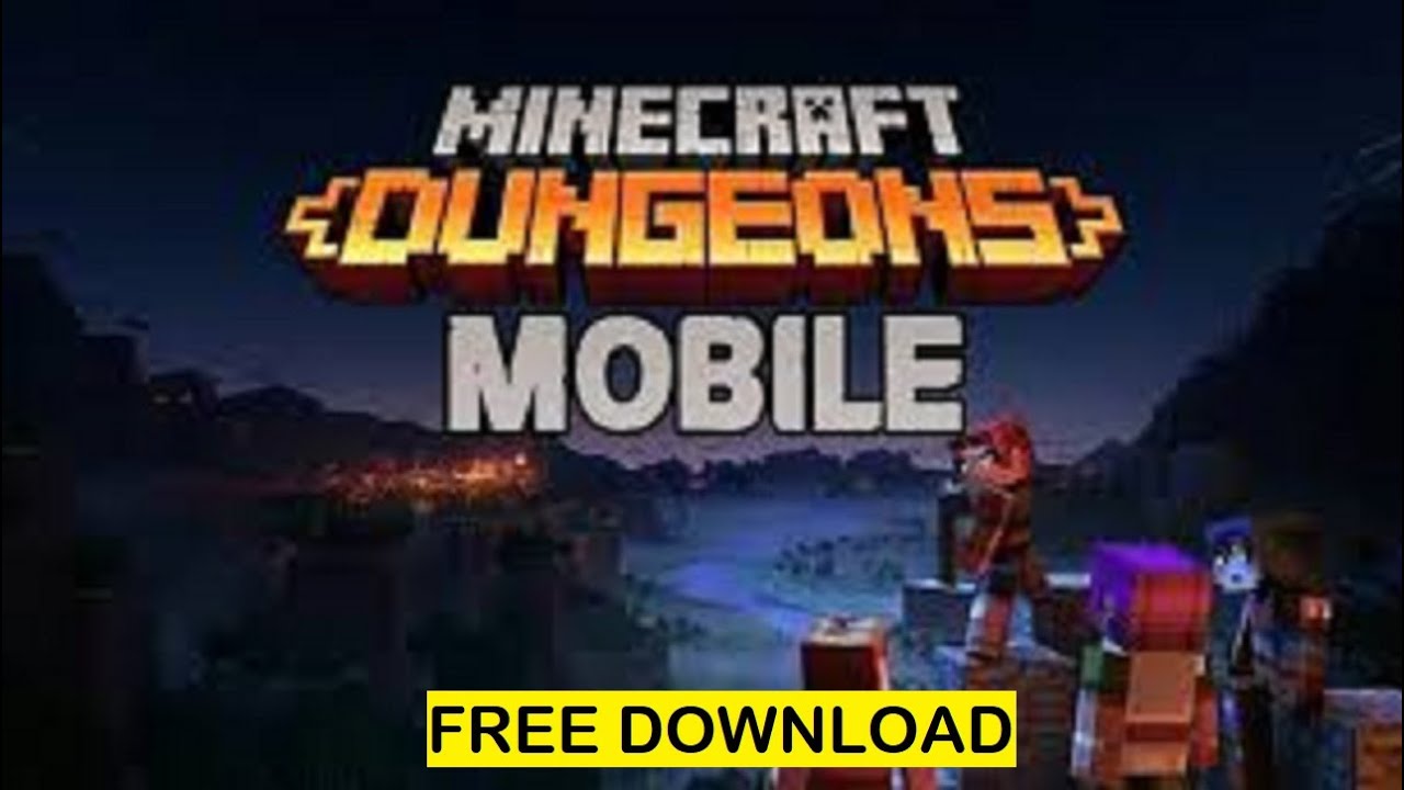 Minecraft Dungeons Download Free 🆗 Guide Get Minecraft Dungeons for IOS ...