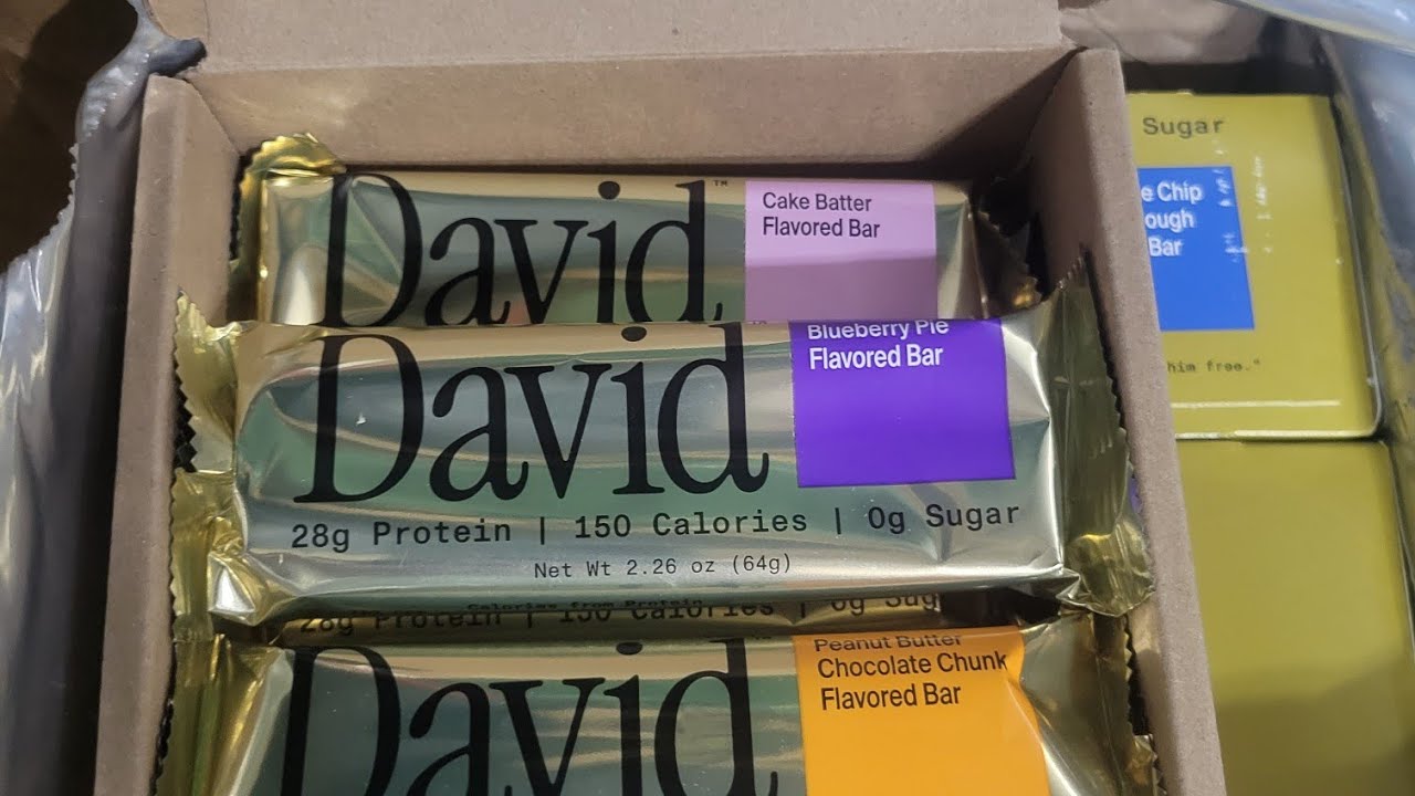 6/18/25 My review of David Protein Bars - YouTube