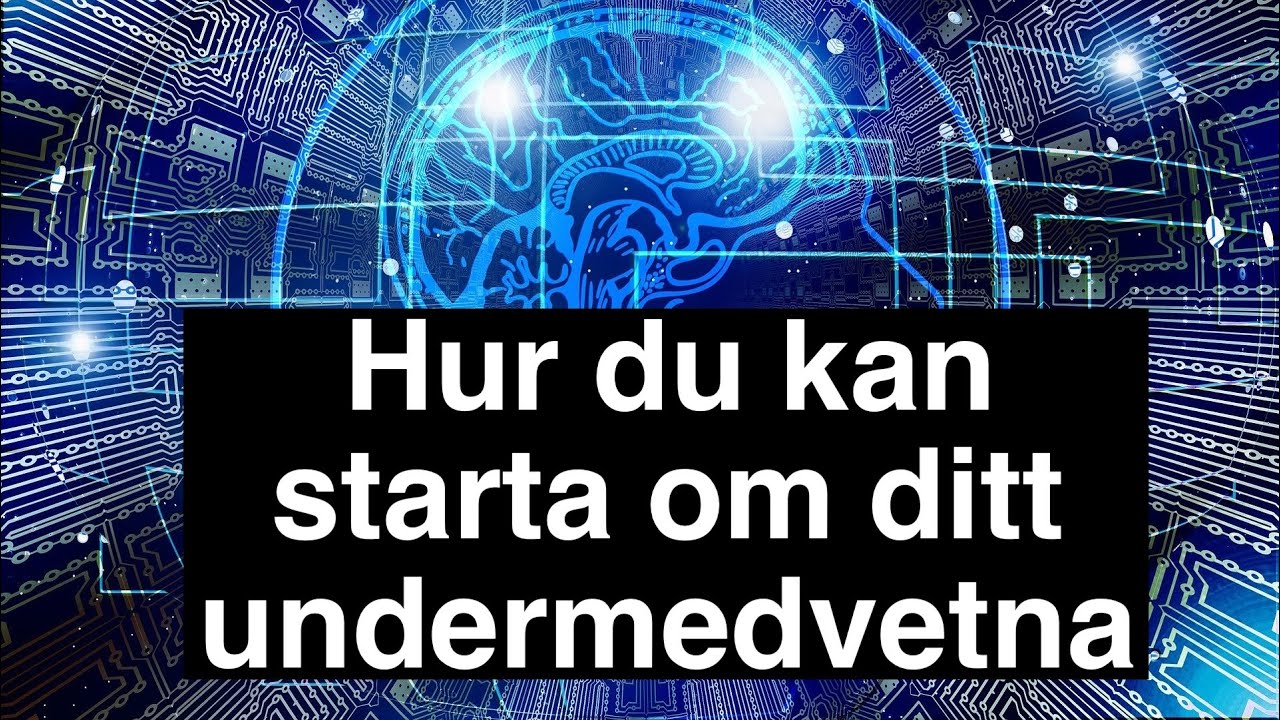 Hur du programmera ditt undermedvetna sinne med NLP/hypnos - YouTube