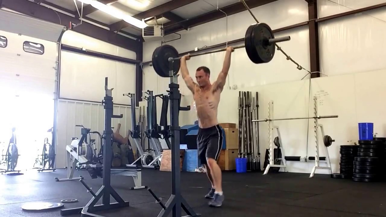 EMOM Split jerks - YouTube