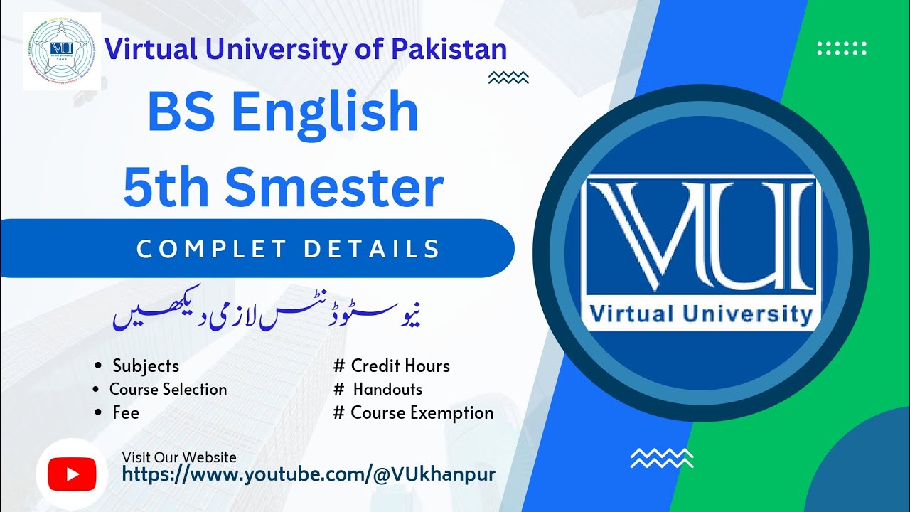 BS eng 5th Semester| Classes | Books| Course Outline | Syllabus ...