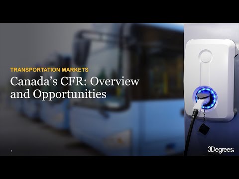 Canada Clean Fuels Regulations (CFR) Webinar - Overview and ...