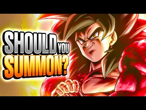 (Dragon Ball Legends) SHOULD YOU SUMMON FOR ULTRA FULL POWER SSJ4 GOKU?