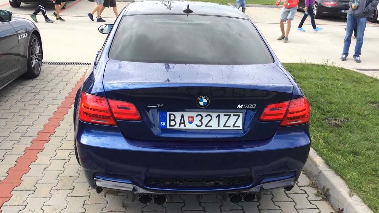 500PS BMW M3 M500 GTR Golden Edition by Petersport - YouTube