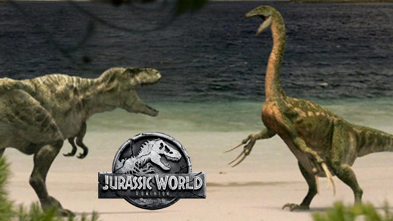 Will There Be A Therizinosaurus Fight Scene In Jurassic World Dominion Youtube