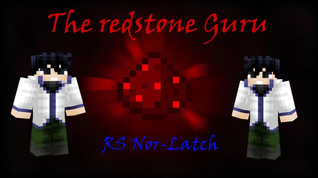 The Redstone Guru: RS Nor-Latch - YouTube
