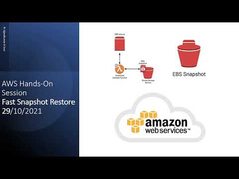 AWS Hands On Session | Fast Snapshot Restore - YouTube