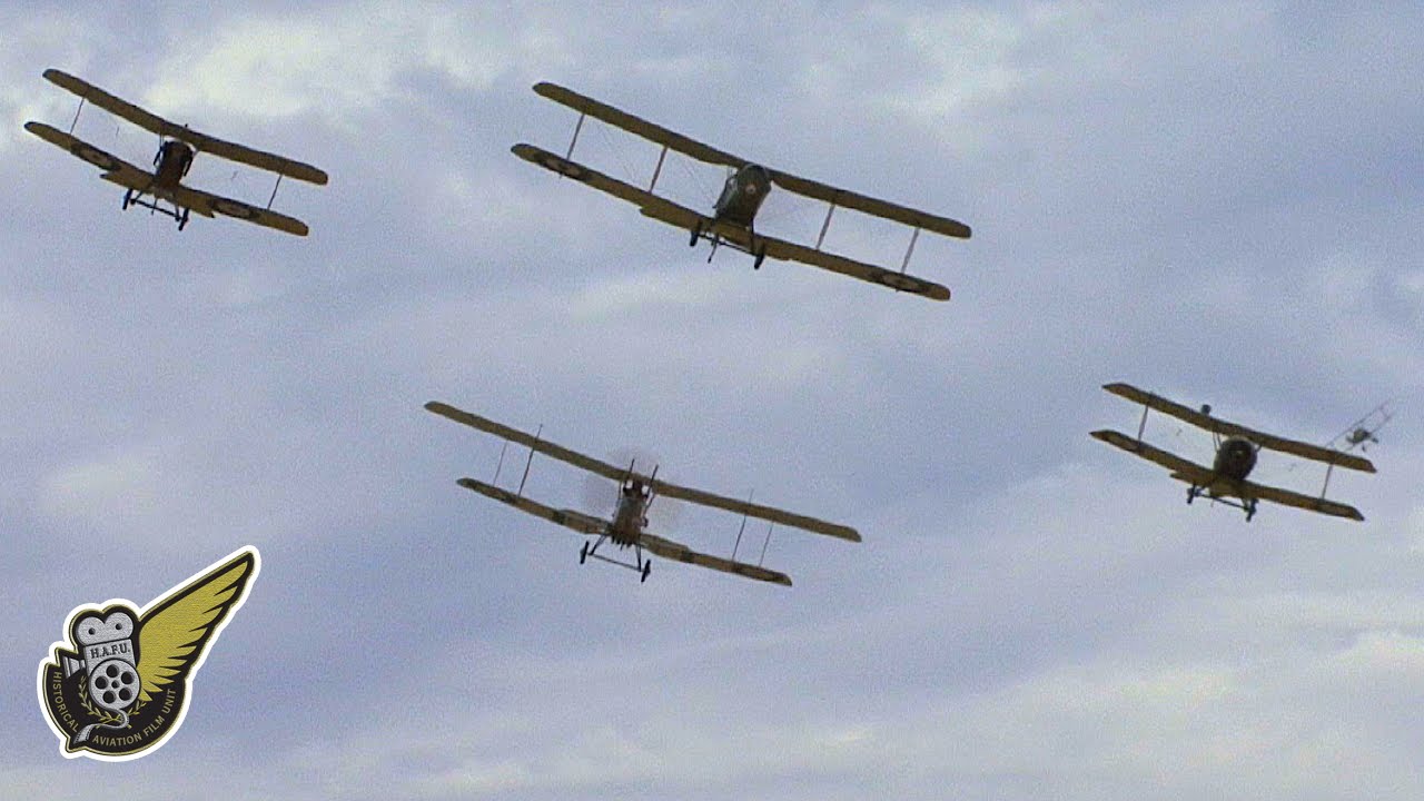 WW1: Four British Fighter Aircraft - YouTube