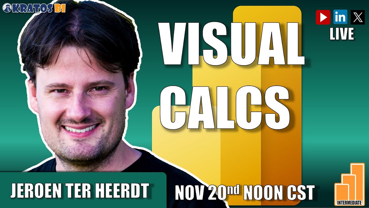 NEW Power BI Visual Calcs with Jay ter Heerdt - Intermediate users ...