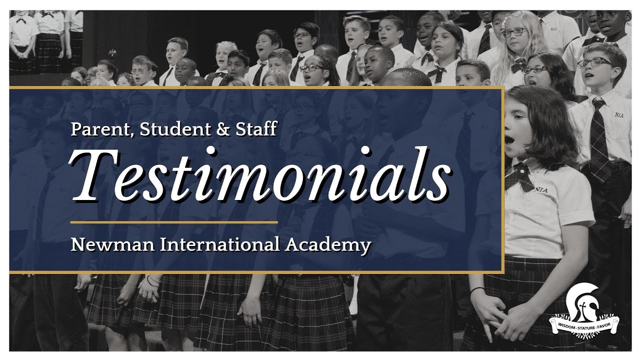 Parent Testimony | Newman International Academy - YouTube